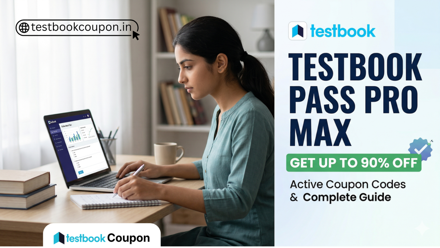 Testbook Coupon Code 2026 – Get Upto 90% Off on Testbook Pass & Live ...